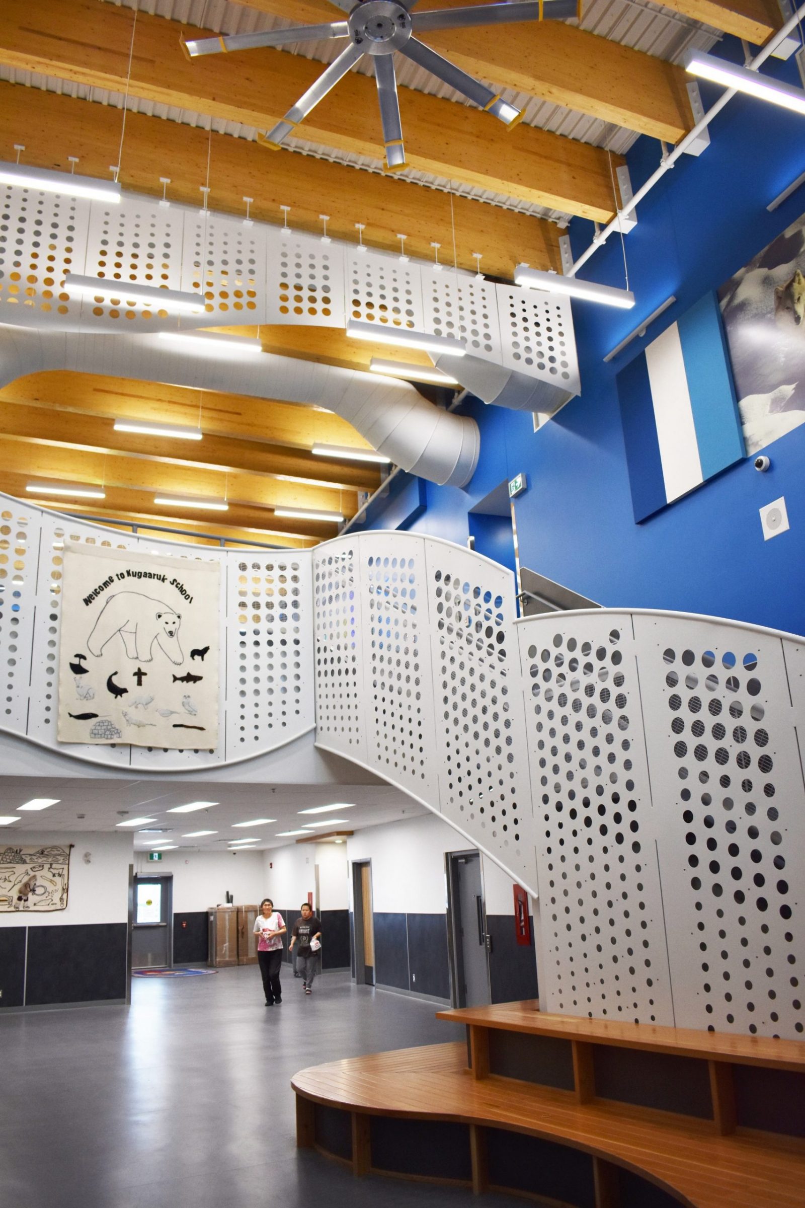 Three years after fire, Kugaaruk’s new school sparks pride