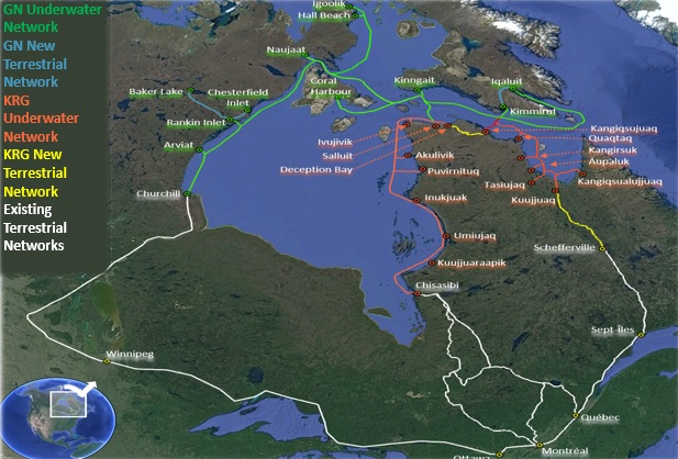 Work on Nunavik’s fibre optic network starts in July