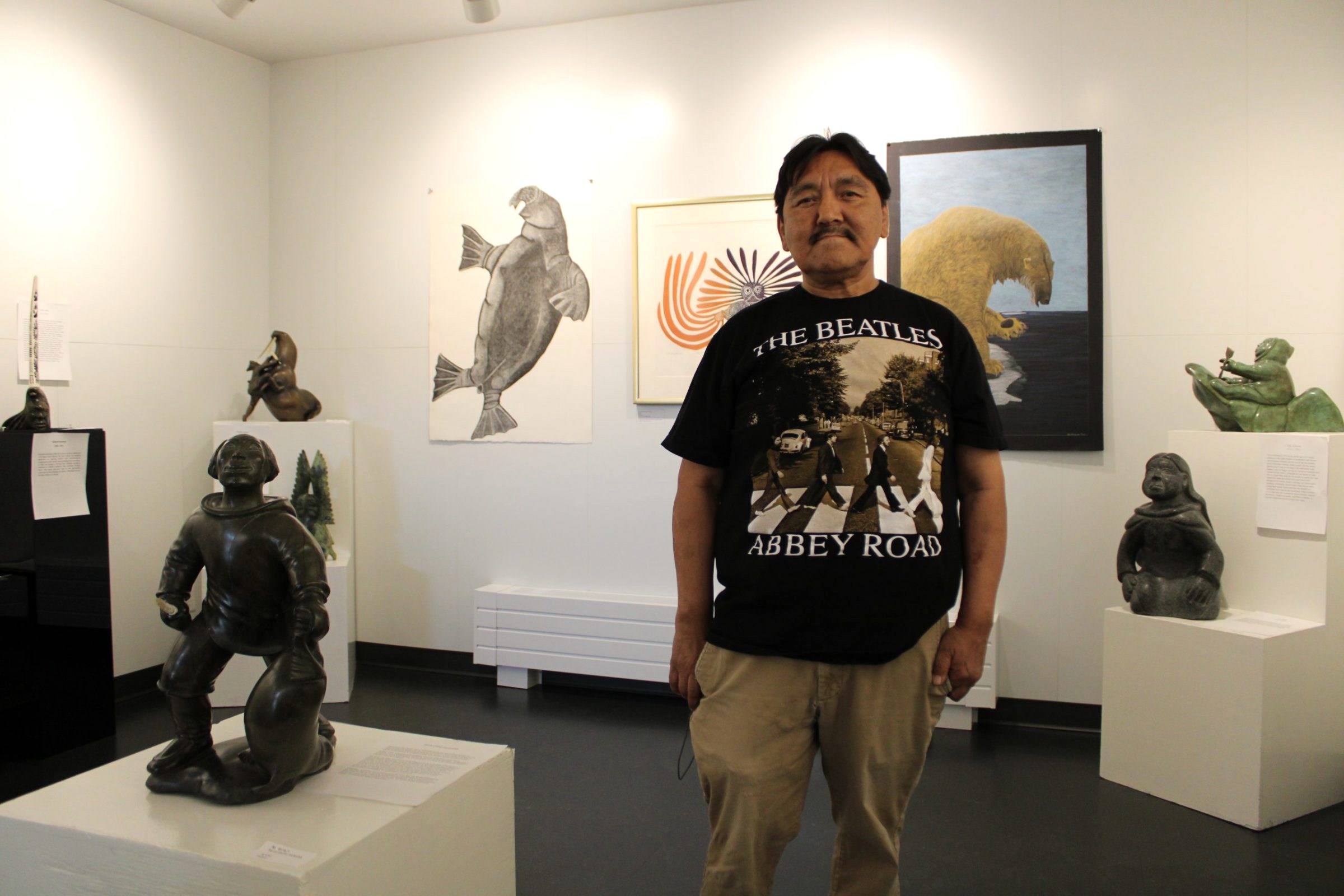 Kinngait artists allow peek behind the printmaking curtain