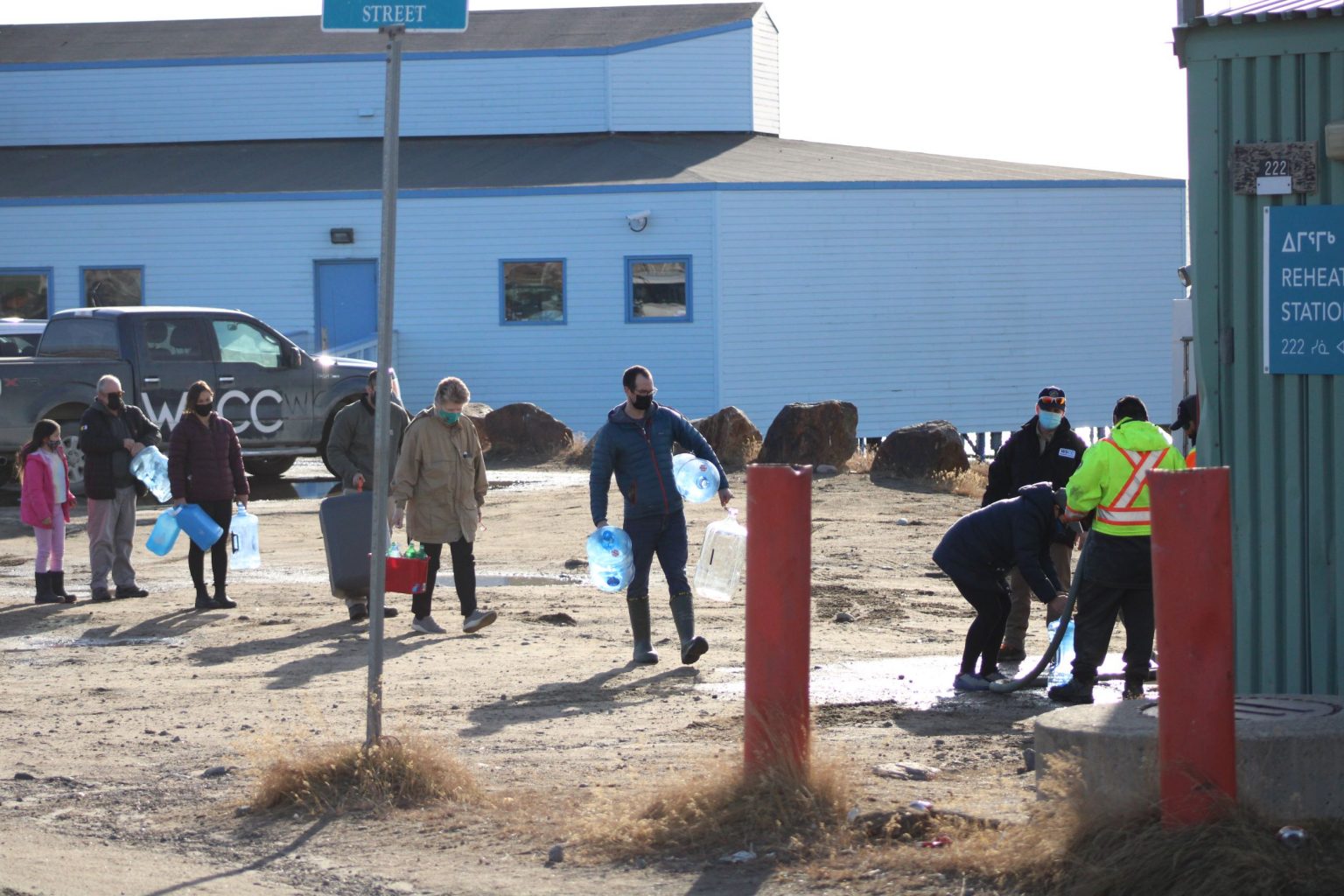 Plastic bottles from Iqaluit water crisis bound for recycling in Montreal