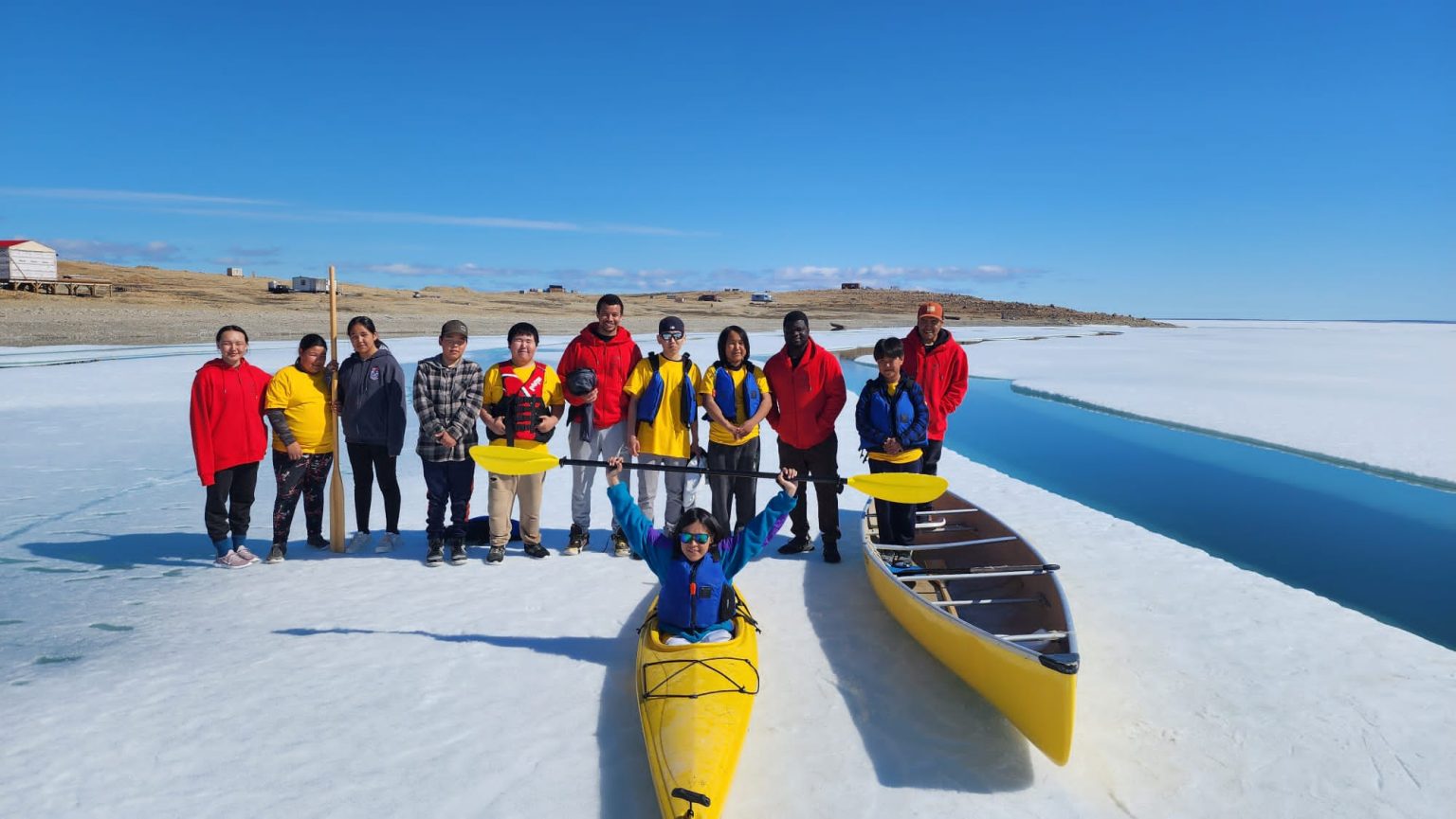 From fishing to flying drones, program teaches land skills to Inuit youth