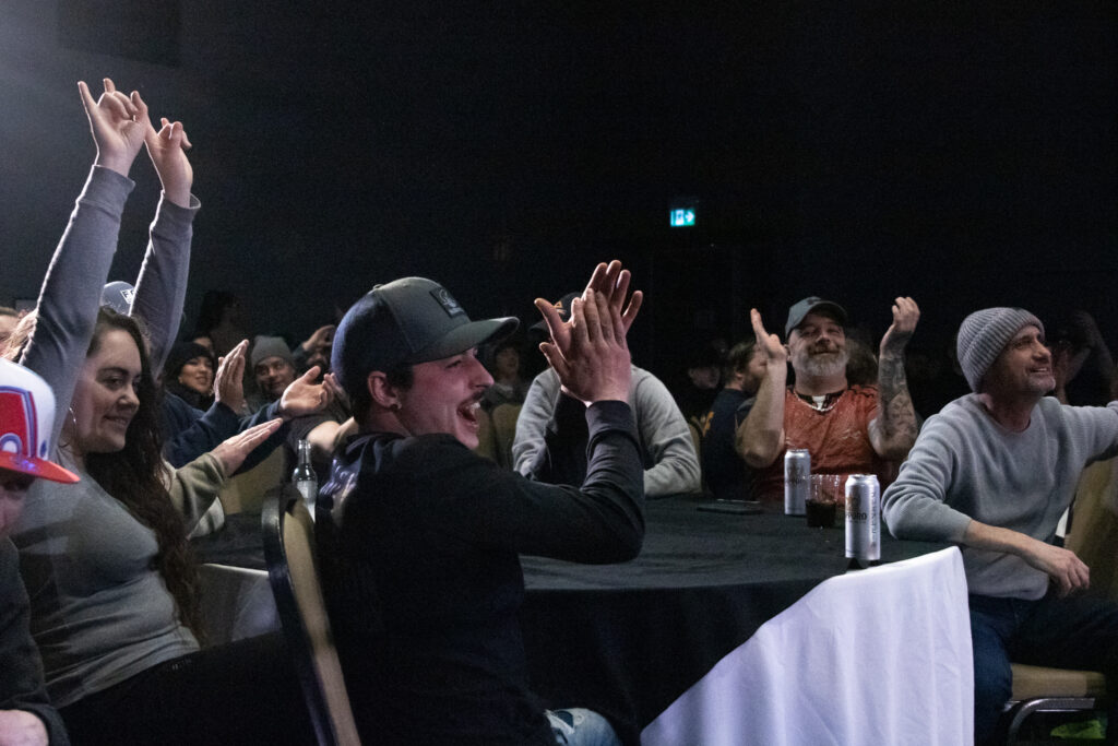 Flying bodies, rowdy crowd at Iqaluit pro wrestling event