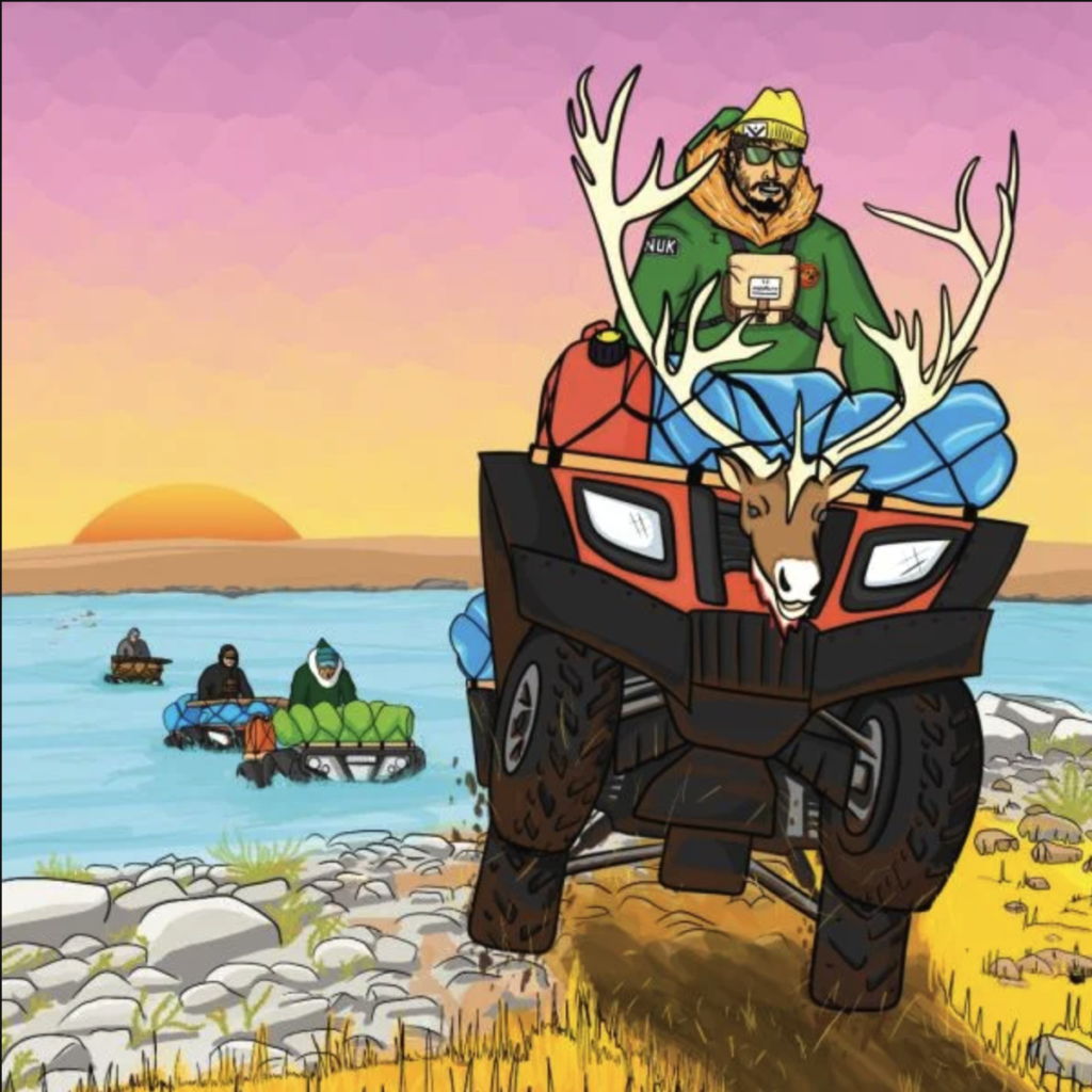 Arviat man’s illustration wins $5,000, featured on phone books