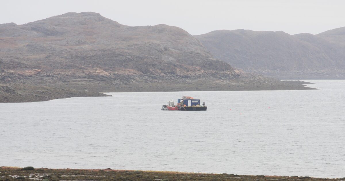 Sealift company retrieves containers lost in 2023 Iqaluit accident