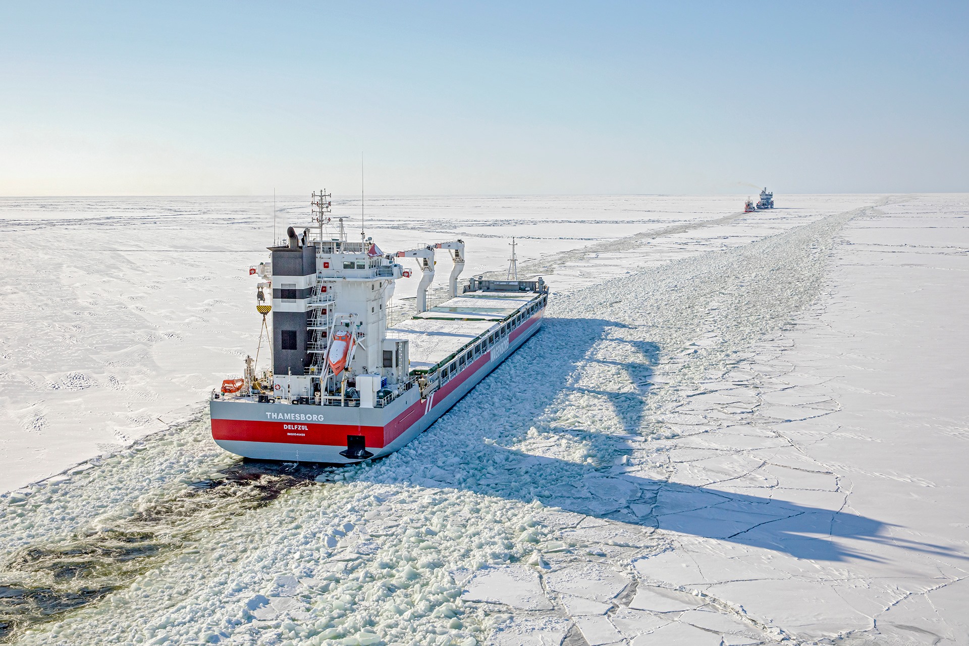 ‘Ice-class’ cargo ship runs aground in Northwest Passage