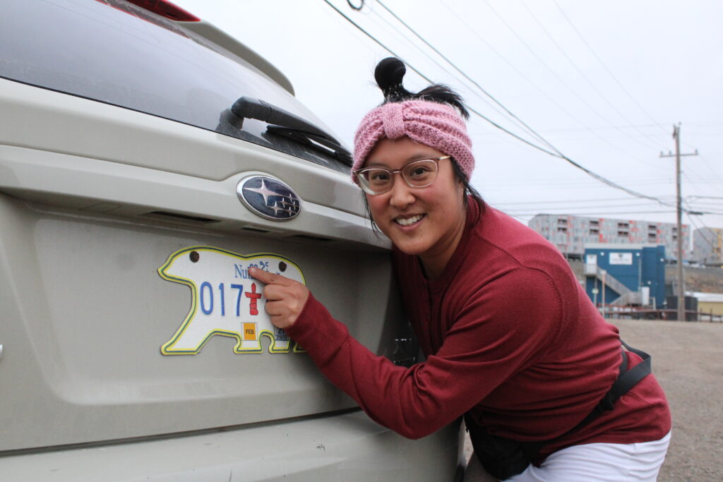 ‘Curvy and stoic’ polar bear licence plates return to Nunavut