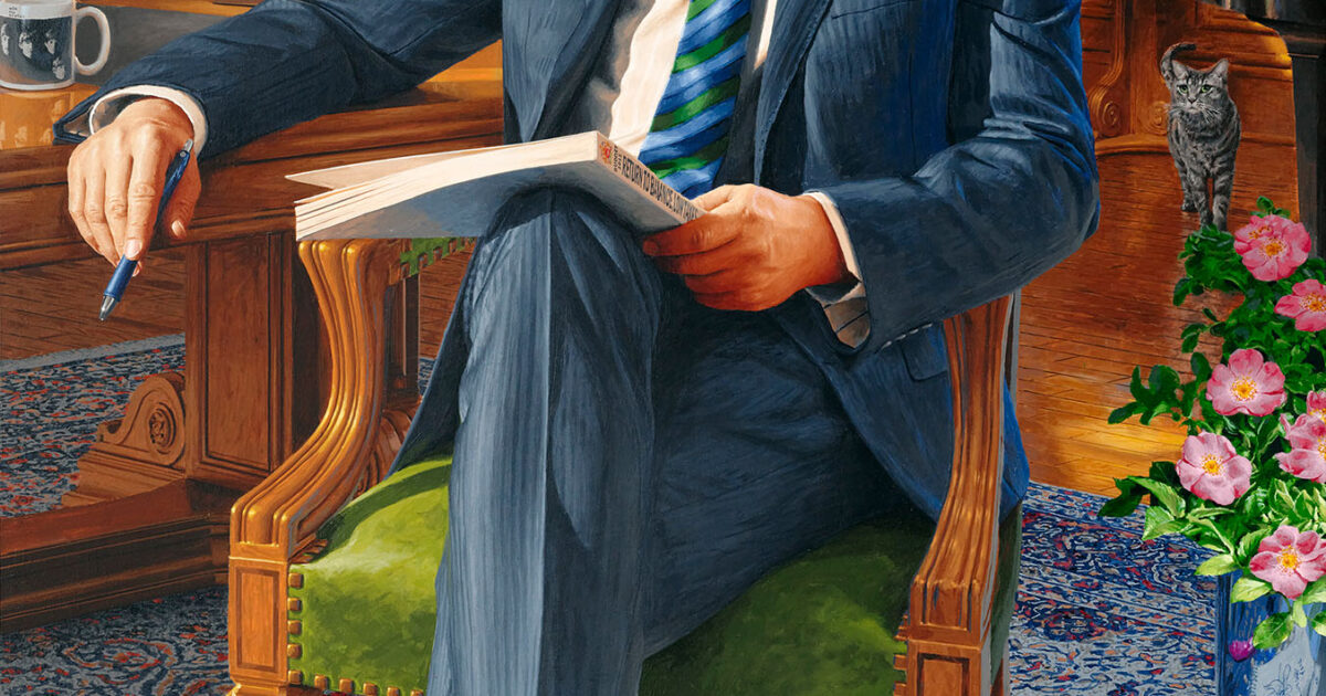 Harper’s official portrait includes nod to Nunavut
