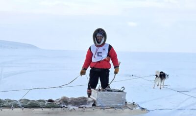 Whiteout conditions force later Day 2 start for Nunavut Quest mushers